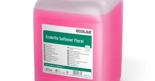 Ecolab ECOBRITE SOFTENER FLORAL 20KG Μαλακτικό Πλυντηρίου Ρούχων