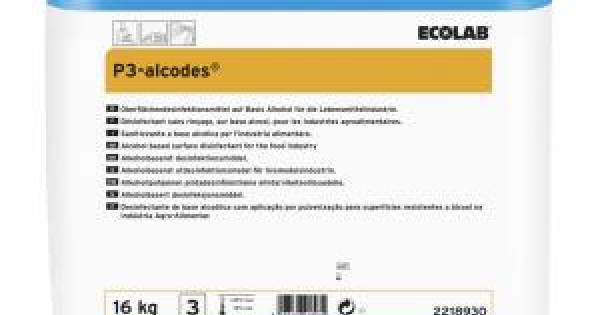 Ecolab P3 ALCODES Απολυμαντικό Επιφανειών με βάση το Αλκοόλ 16Kg
